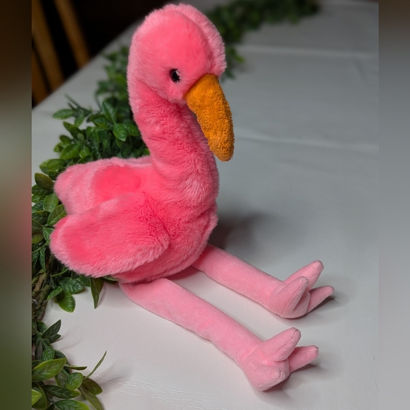 Ty | Toys | Vintage 998 Ty Beanie Buddy Pinky Flamingo Long Legs | Poshmark